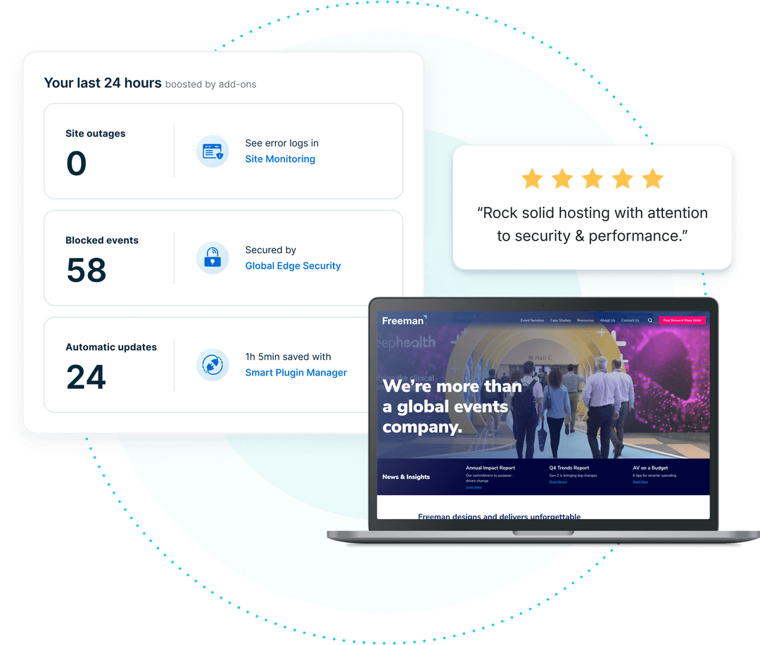 Enterprise Hosting Solutions | Managed & Secure | WP Engine