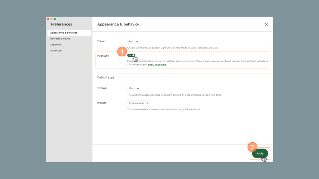 Synchronize Production Data With Local Connect - Builders