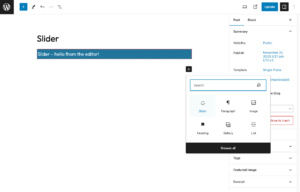 Create a Slider Block for WordPress with SwiperJS - Builders