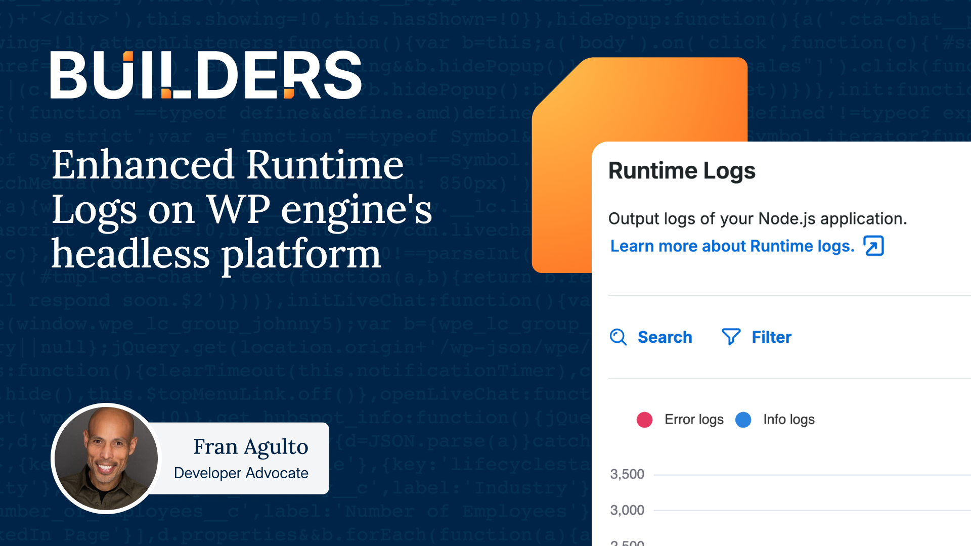 Enhanced Runtime Logs on WP Engine's Headless Platform - Builders