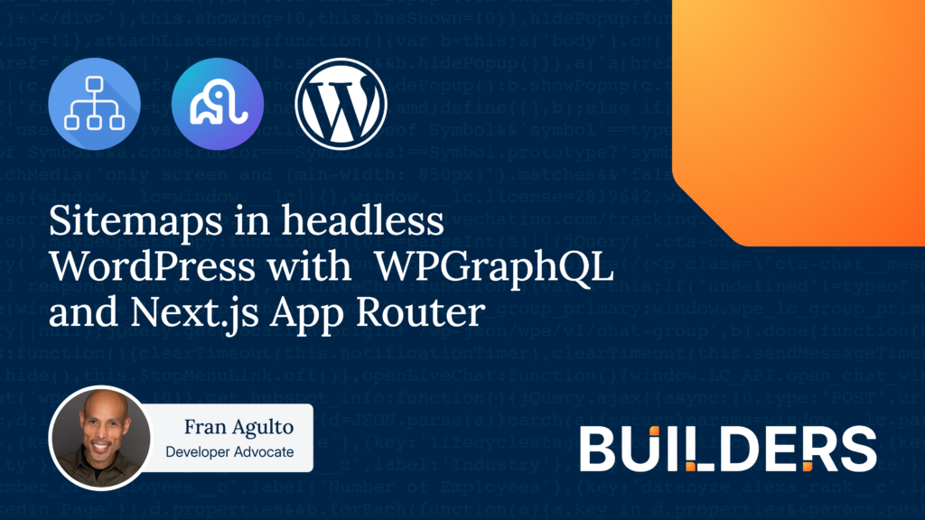 Sitemaps in headless WordPress with WPGraphQL and Next.js App Router 🗺️ ...