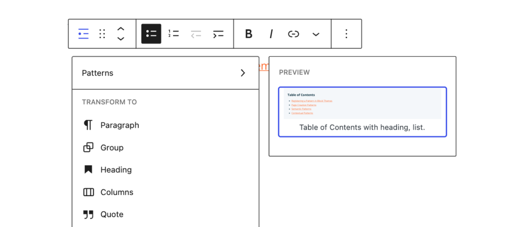 What are Contextual Patterns in WordPress?
