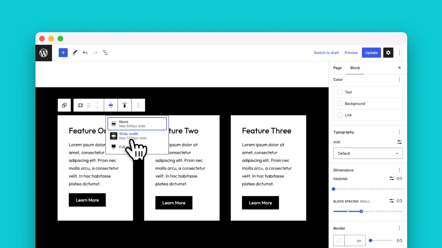 Exploring Block Layout Alignment And Dimensions In Wordpress