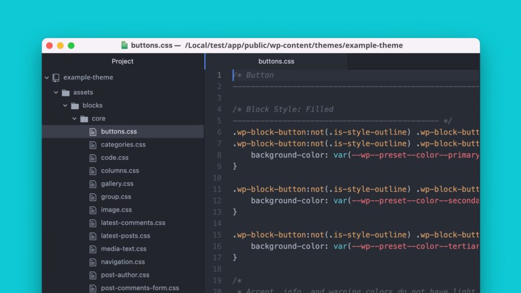 Exploring Per-Block Stylesheets in WordPress Block Themes