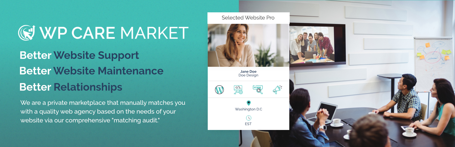WP Care Market | Network of WordPress Website Care Agencies