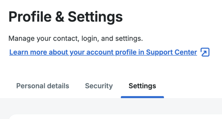 User Portal Account Users and Roles - Support Center