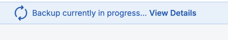 Backup and Restore - Support Center