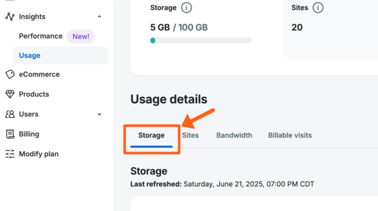 Reduce Bandwidth & Storage Usage - Support Center