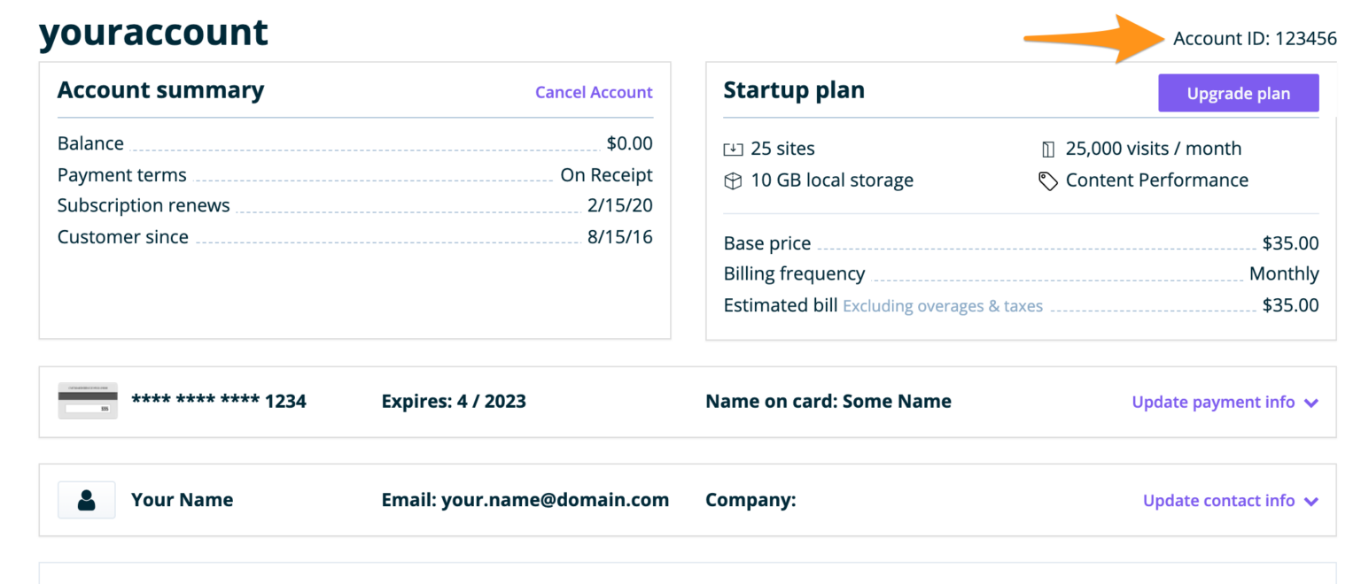 WP Engine Billing Invoice Overview - Support Center