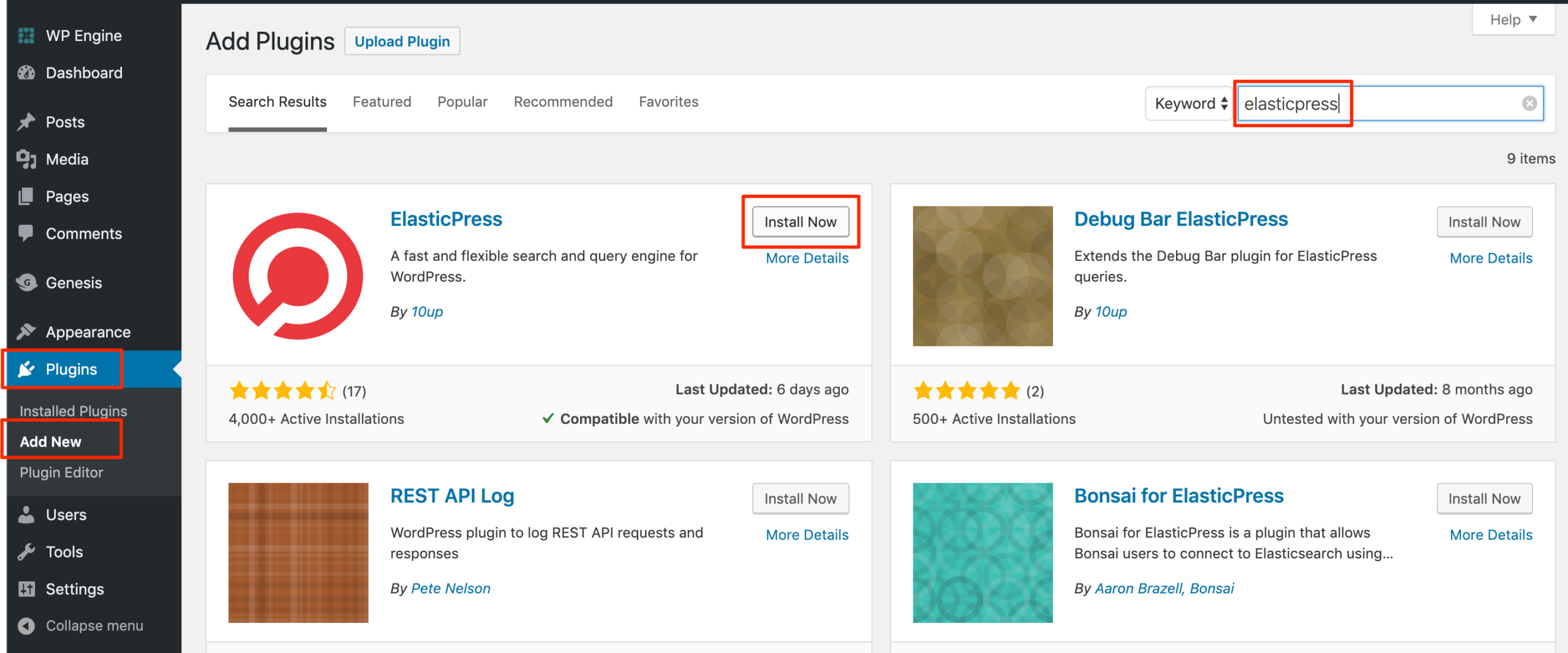 ElasticSearch Powered by ElasticPress.io - Support Center