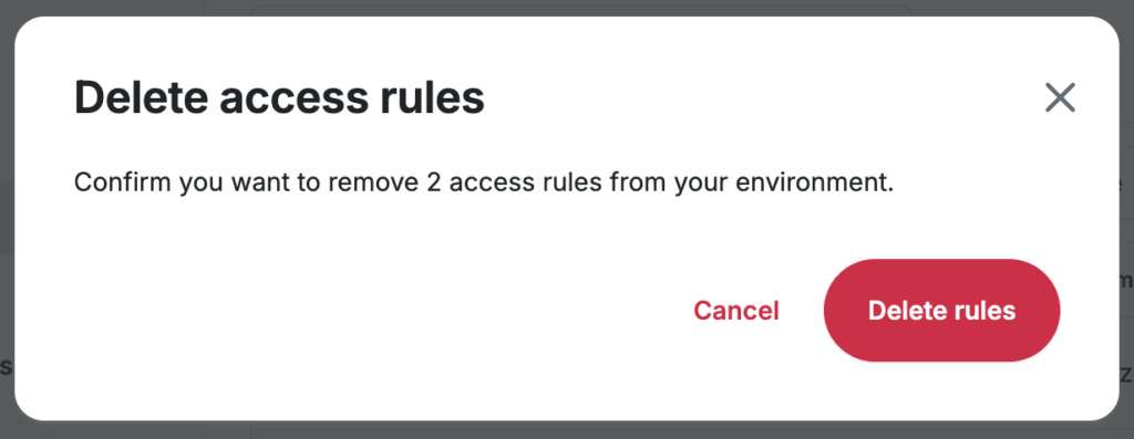 Web Rules Engine - Support Center