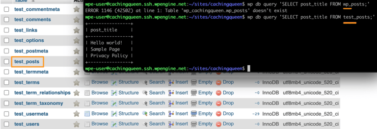 View or Edit WordPress Database Table Prefix - Support Center