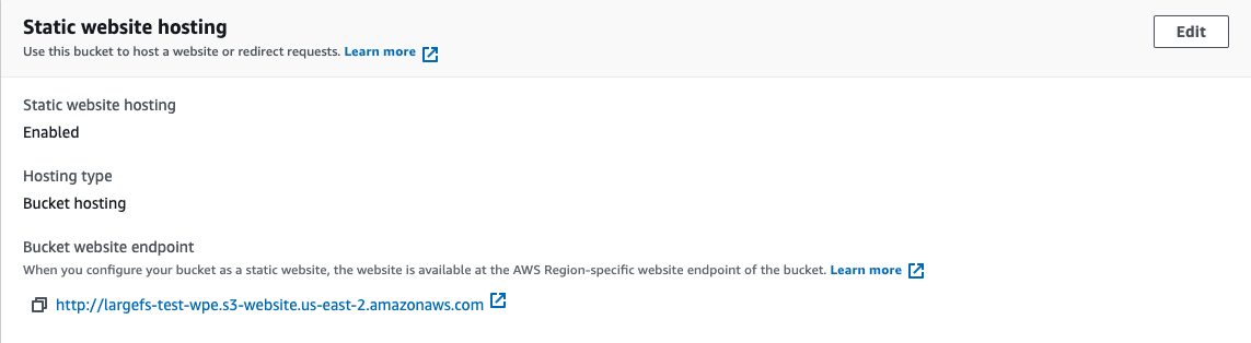 Offload Media to Amazon S3 with LargeFS - Support Center