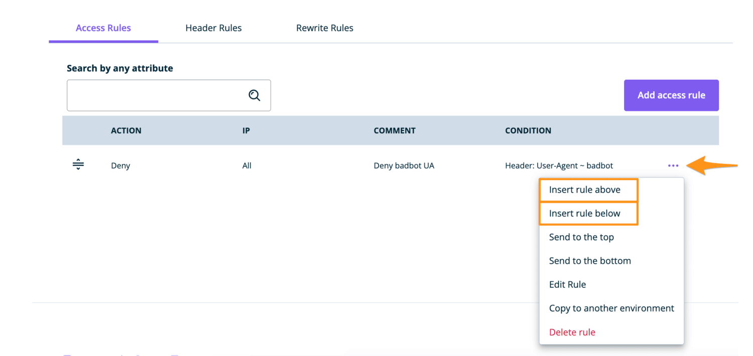 Web Rules Engine - Support Center