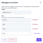 Site Monitoring - Support Center