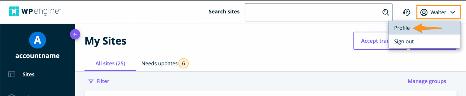 User Portal Account Users and Roles - Support Center