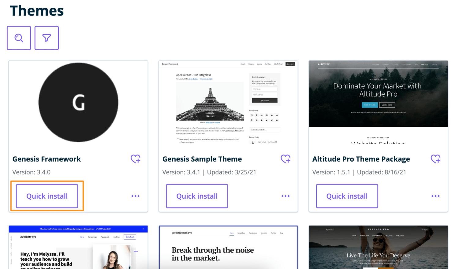Get Started with Genesis Framework and StudioPress Themes - Support Center