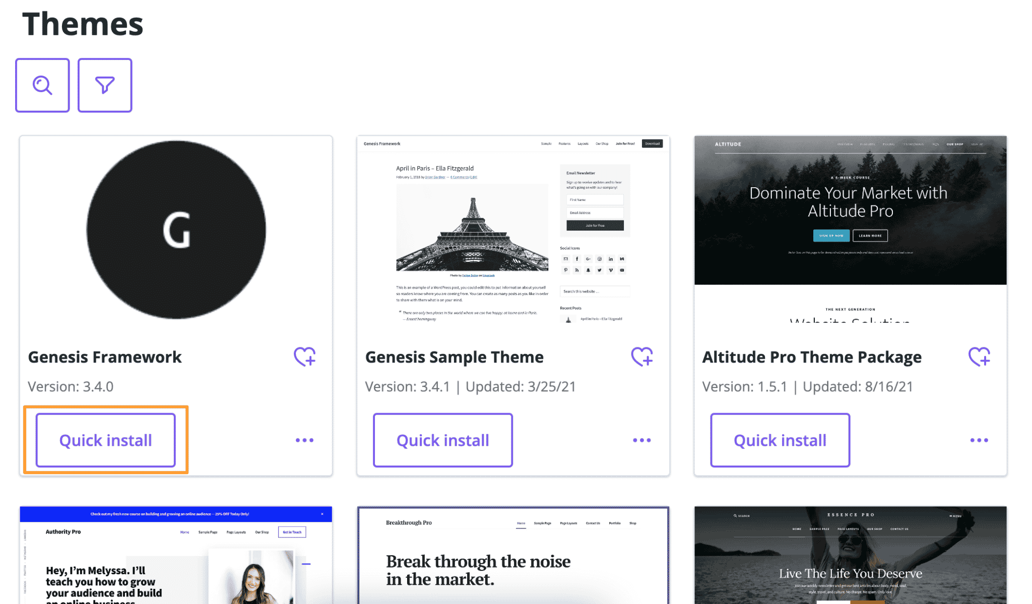 Get Started with Genesis Framework and StudioPress Themes - Support Center