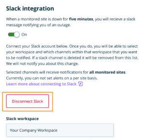 Site Monitoring - Support Center