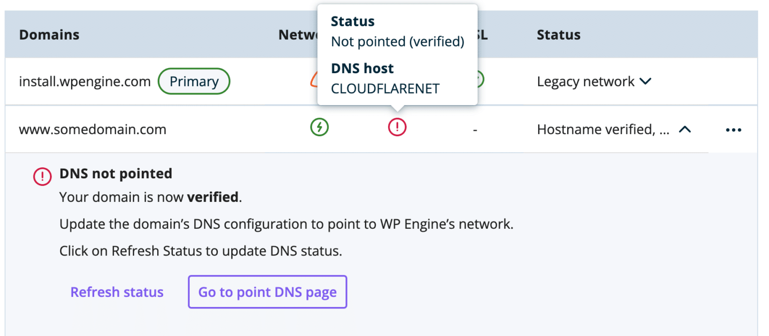 User Portal Domain Management - Support Center