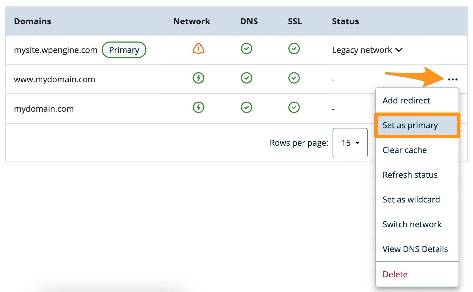 User Portal Domain Management - Support Center