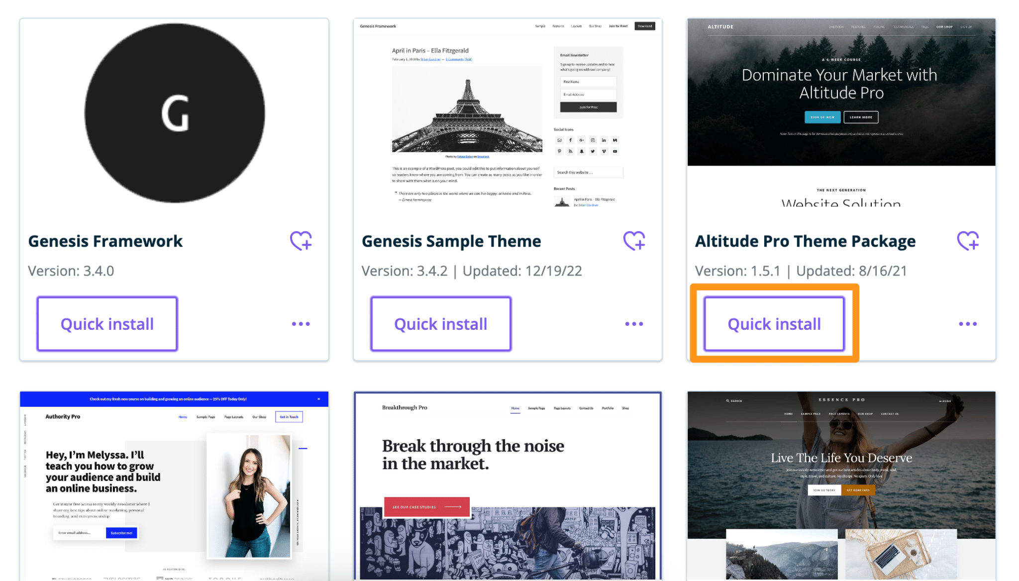 Get Started with Genesis Framework and StudioPress Themes - Support Center