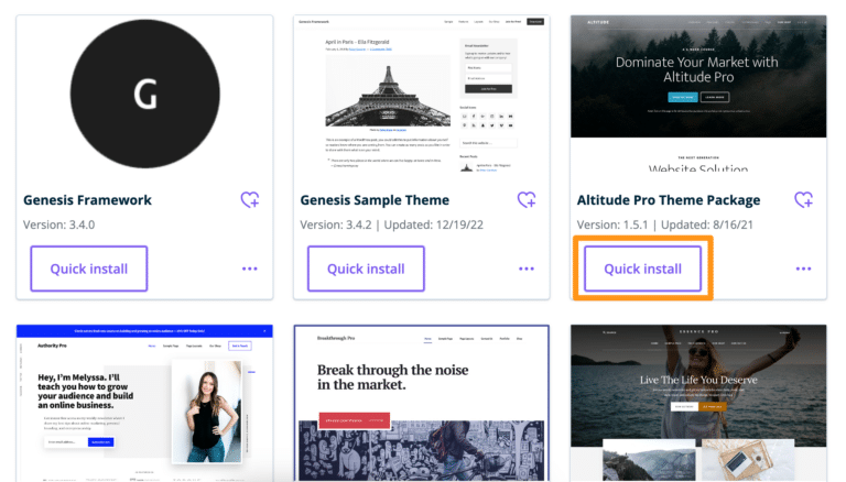 Get Started with Genesis Framework and StudioPress Themes - Support Center