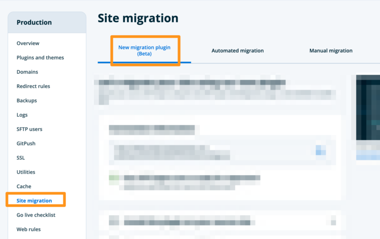 WP Engine Site Migration Plugin - Support Center