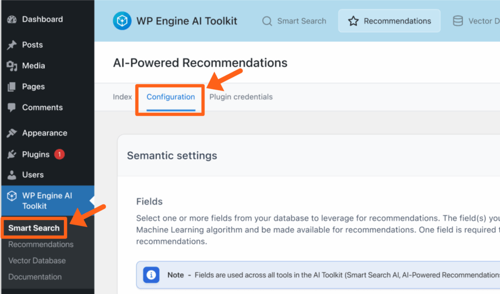 WP Engine Smart Search - Support Center