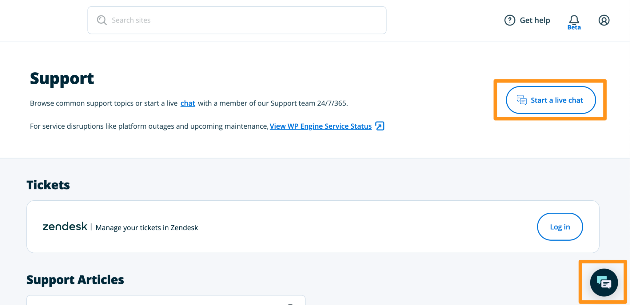 Support Channels and Scope of Support - Support Center