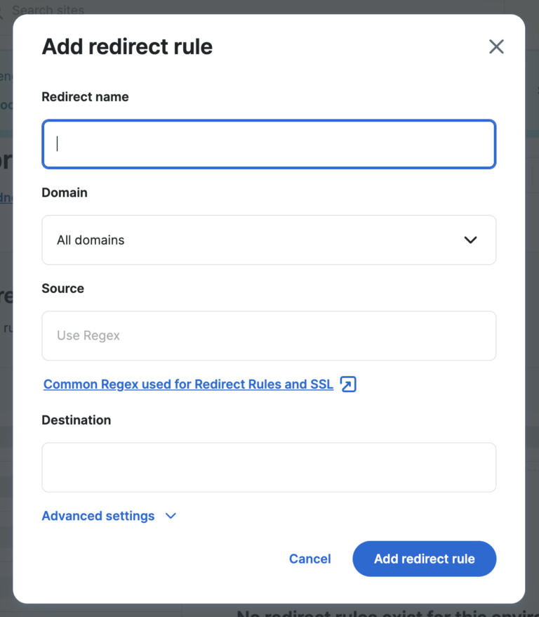 301 and 302 Redirect Rules - Support Center