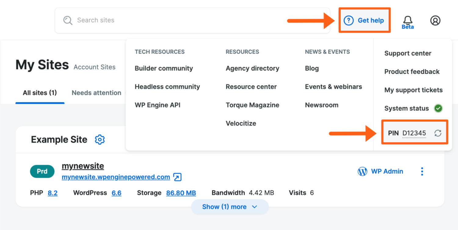 User Portal Overview - Support Center