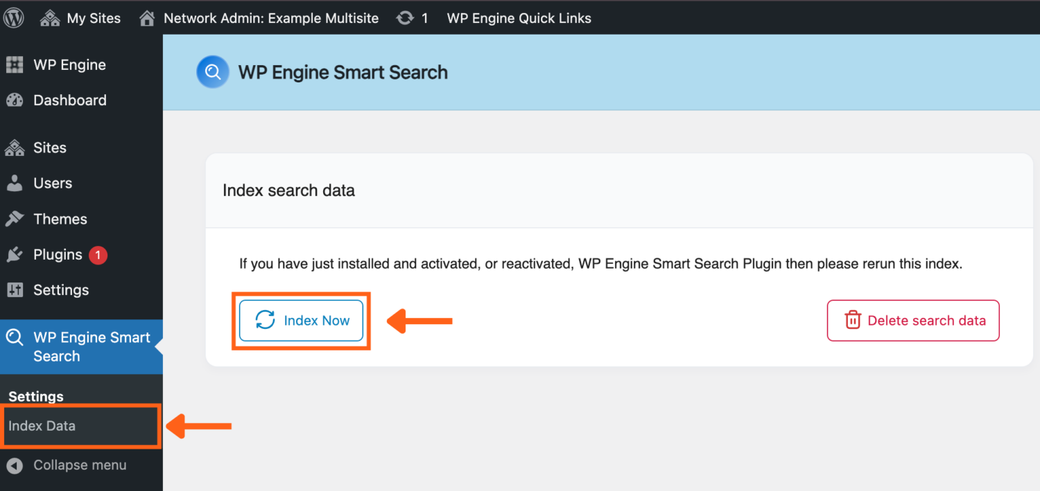 WP Engine Smart Search - Support Center