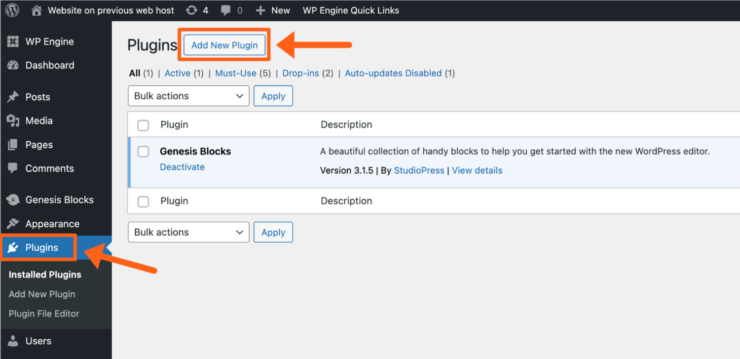 Manage Plugins and Themes Manually - Support Center
