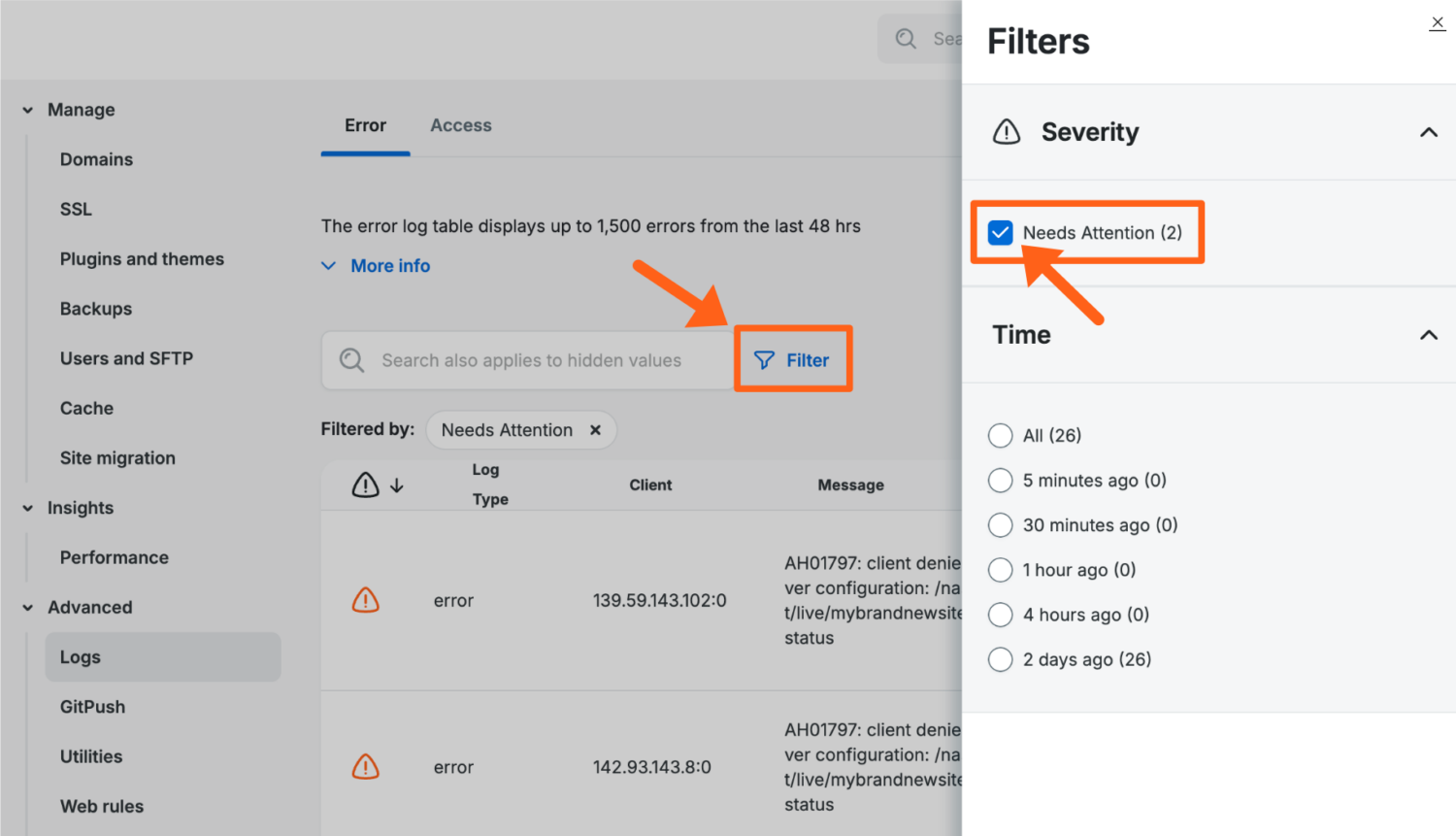 Performance Insights - Support Center