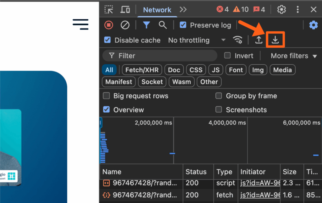 Generate a HAR File for Troubleshooting - Support Center