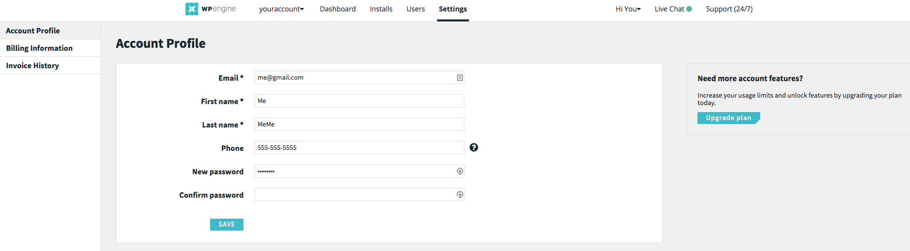WP Engine User Portal Overview | WordPress Hosting by @WPEngine