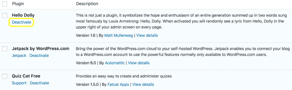 How To Uninstall or Remove WordPress Plugins | WP Engine