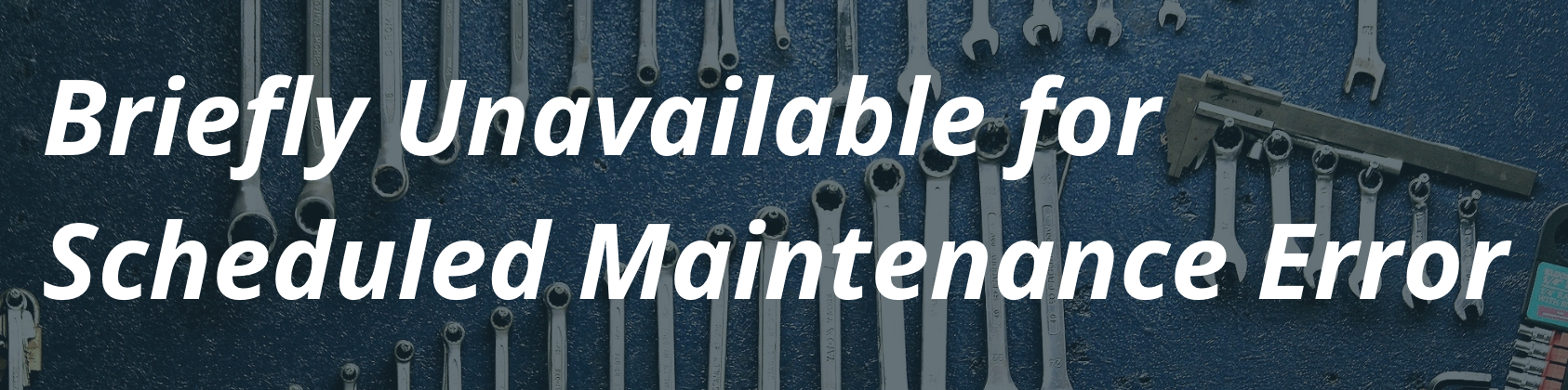 Briefly Unavailable for Scheduled Maintenance Error | WP Engine®