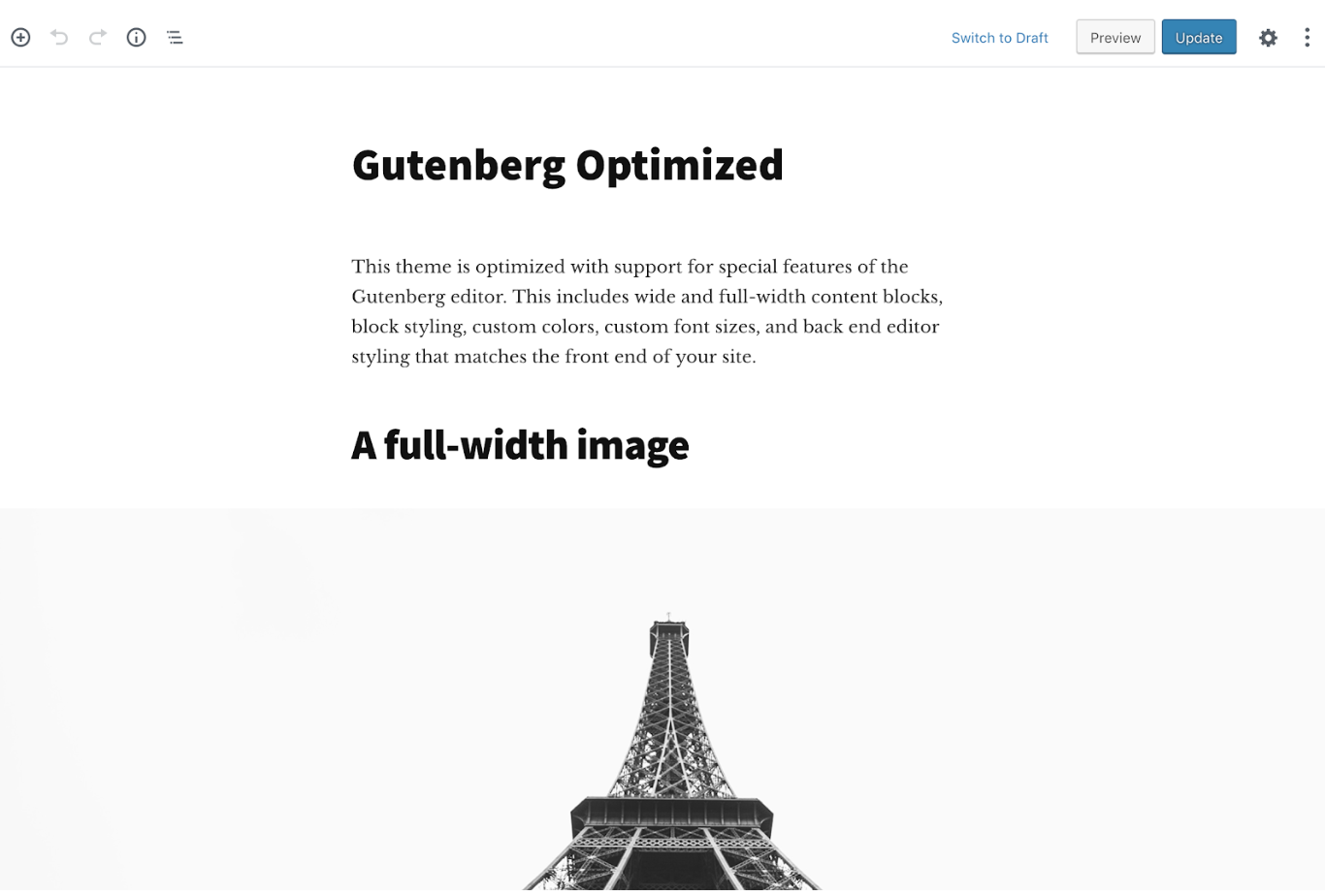 Introducing Gutenberg Optimized Themes