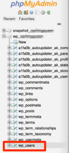 Add an WordPress Admin User with phpMyAdmin | WP Engine®
