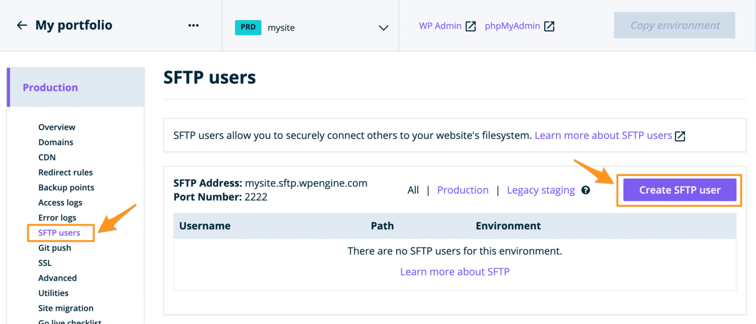 File Transfer Protocol Ftp Sftp Wp Engine®