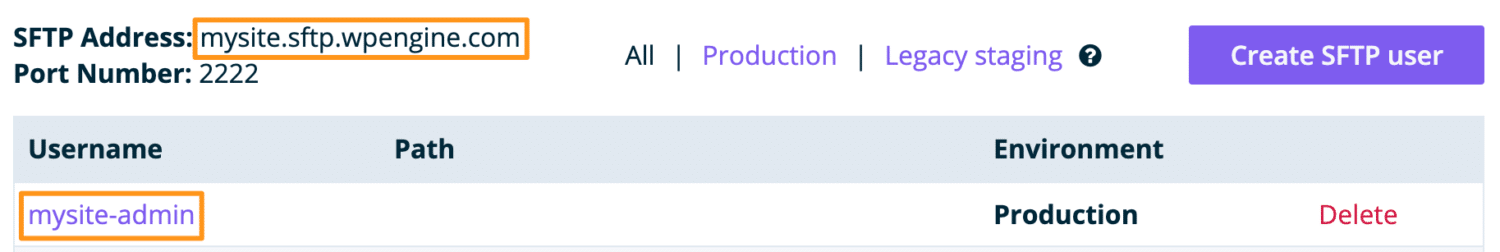 File Transfer Protocol (FTP/SFTP) | WP Engine®