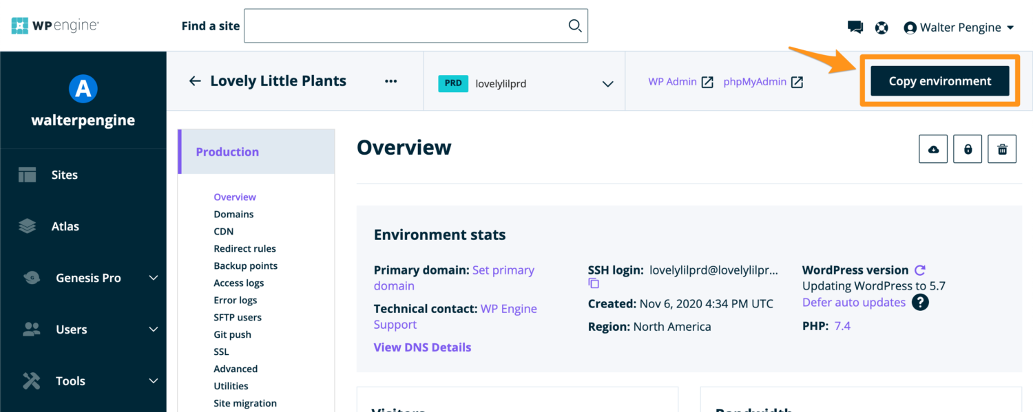 User Portal Overview | WP Engine®