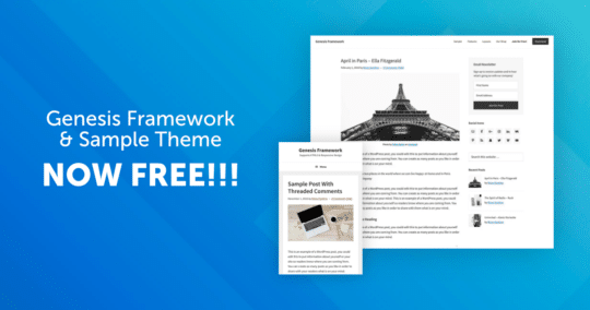 Genesis Framework and Local Pro Are Now Free for All