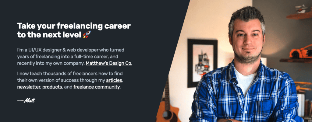 15 Inspiring Examples of Freelance Business Websites