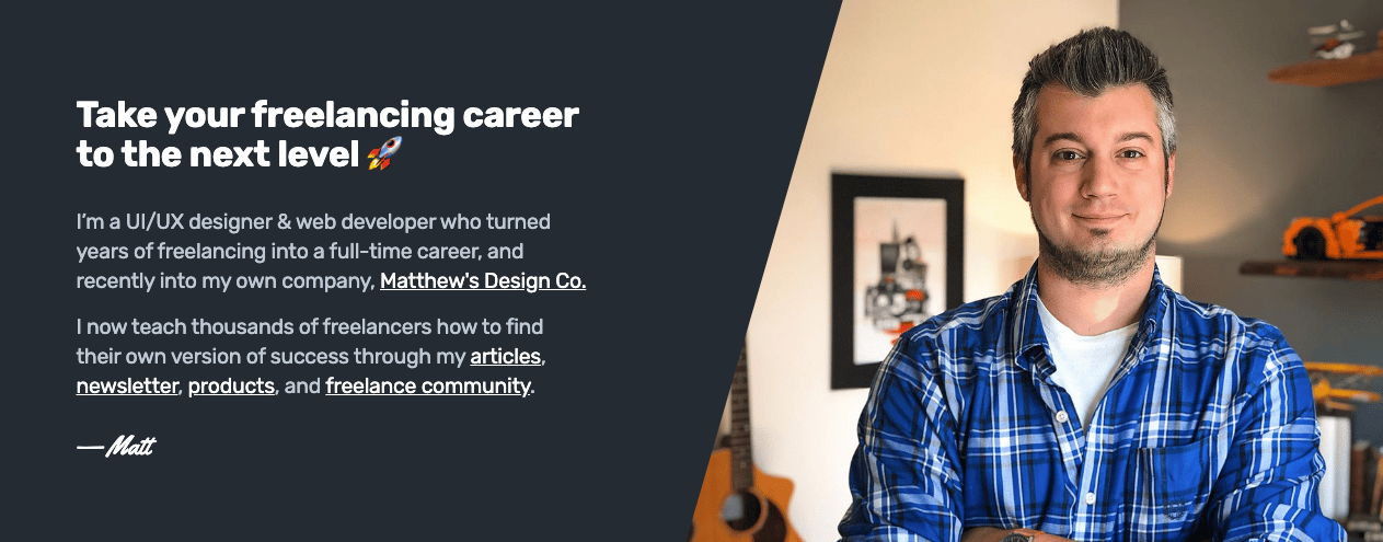 15 Inspiring Examples of Freelance Business Websites