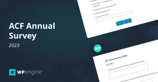 The Annual ACF Survey: Help Us Shape the Future of ACF