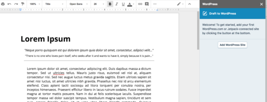 Using Google Docs with WordPress | WP Engine®