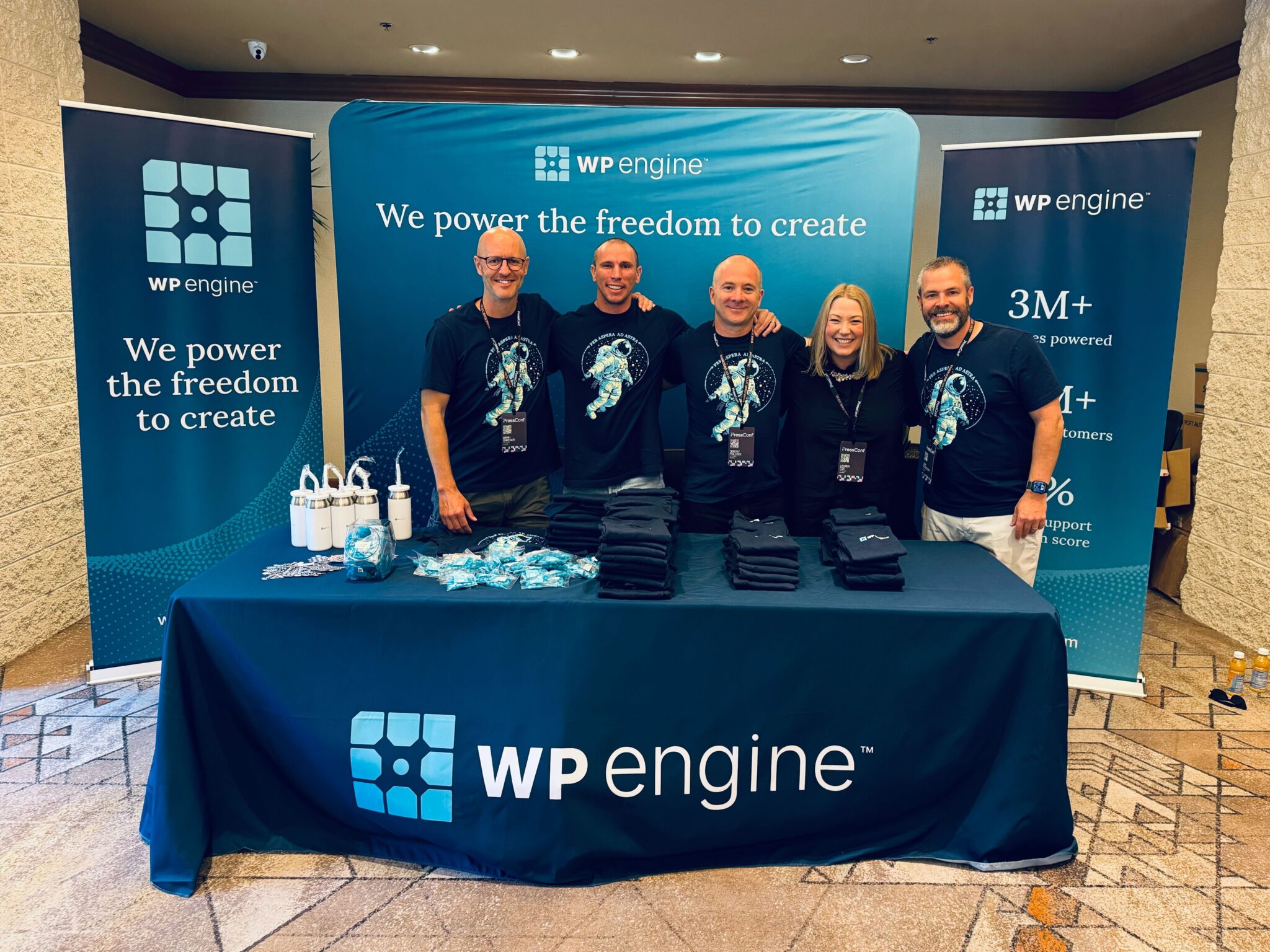 WP Engine Proudly Sponsored PressConf!